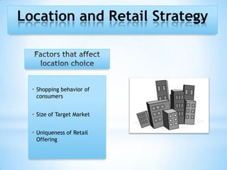 Chapter 7 retail locations ppt | PPTX