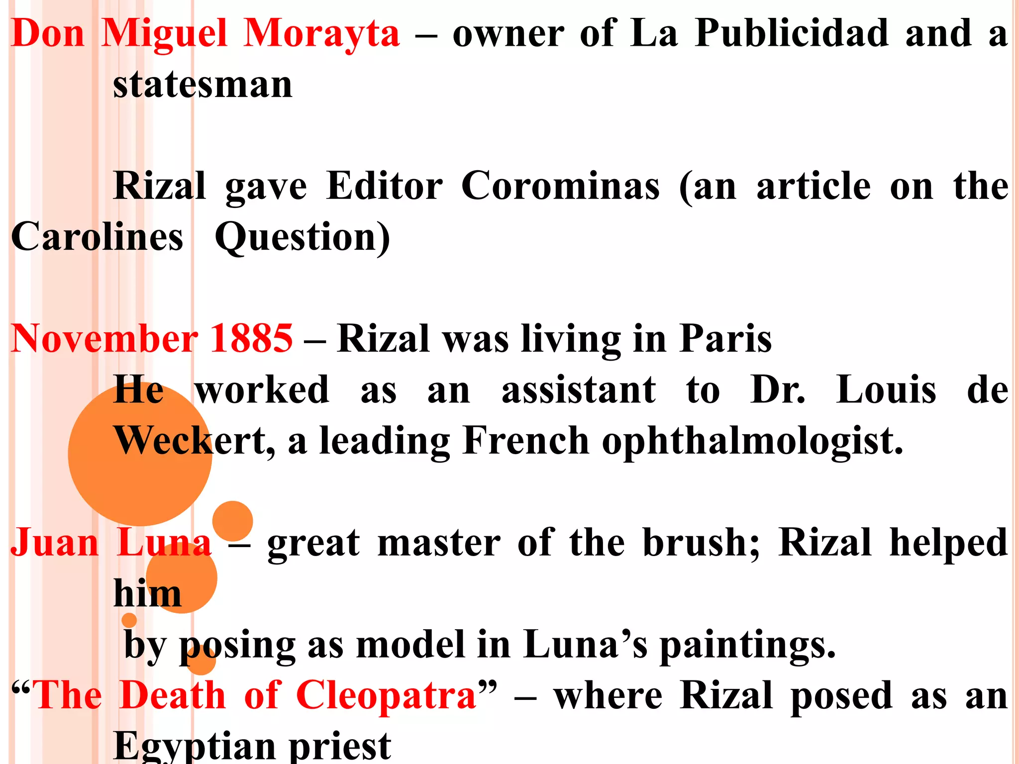 Chapter 7 rizal | PPTX