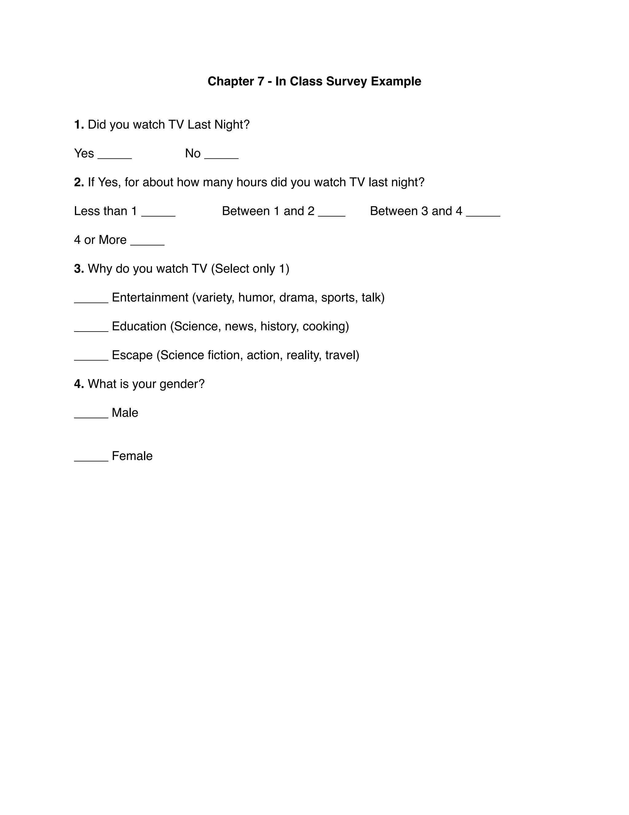 Chapter 7 sample_survey | PDF