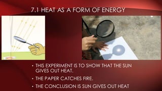 Chapter 7 science form 1...experiment | PPTX