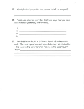 Chapter 7 Science Review | PDF