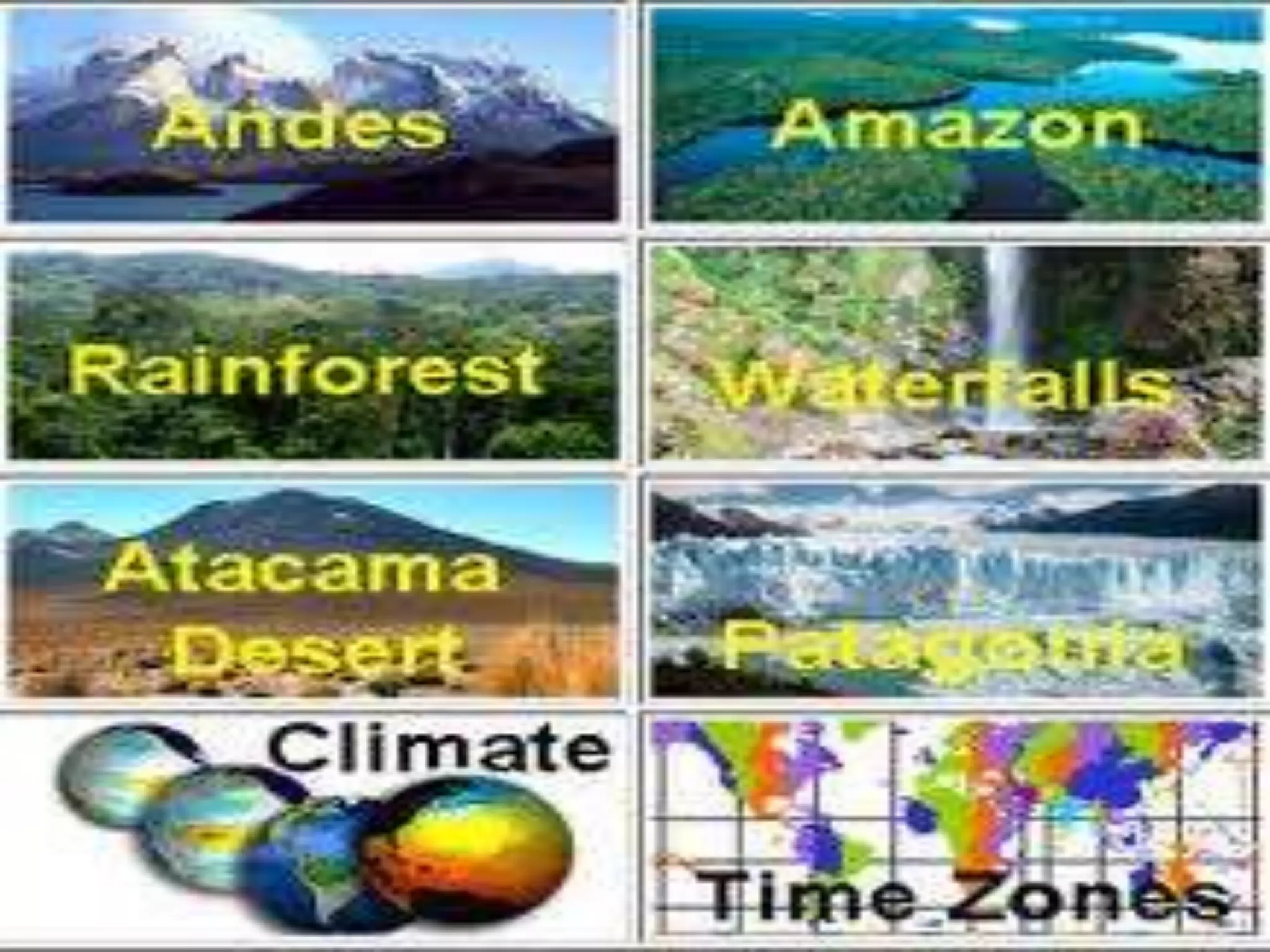 physical geography of south america | PPT