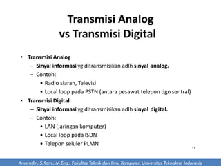 Chapter7 Sistem Transmisi | PDF