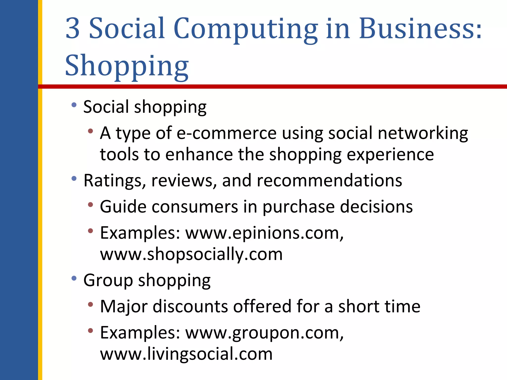 Chapter 7/Social Computing | PPT
