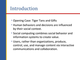 Chapter 7/Social Computing | PPT
