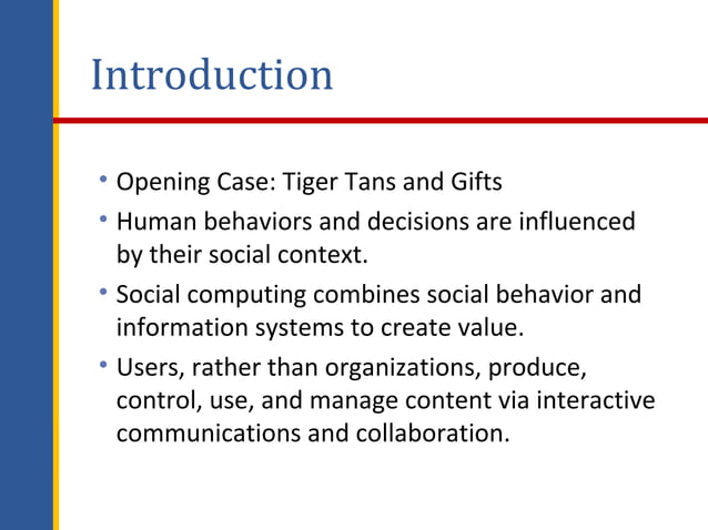 Chapter 7/Social Computing | PPT | Social Networking | Internet