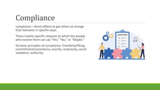 Chapter 7 Social Influence in social psychology | PDF