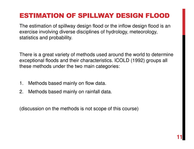 Chapter 7 spillway and energy dissipators | PDF | Water Services | Home ...