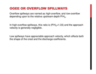 Chapter 7 spillway and energy dissipators | PDF