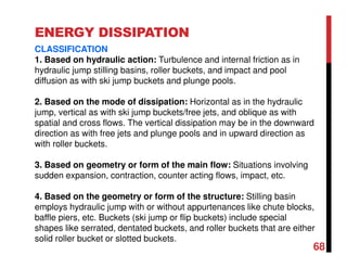 Chapter 7 spillway and energy dissipators | PDF