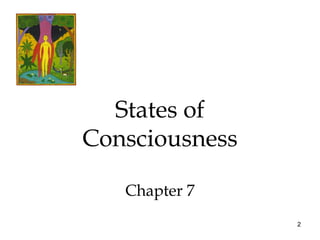Chapter 7 (states of consciousness) | PPT