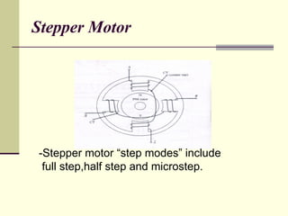 Chapter 7 stepper motor | PPT