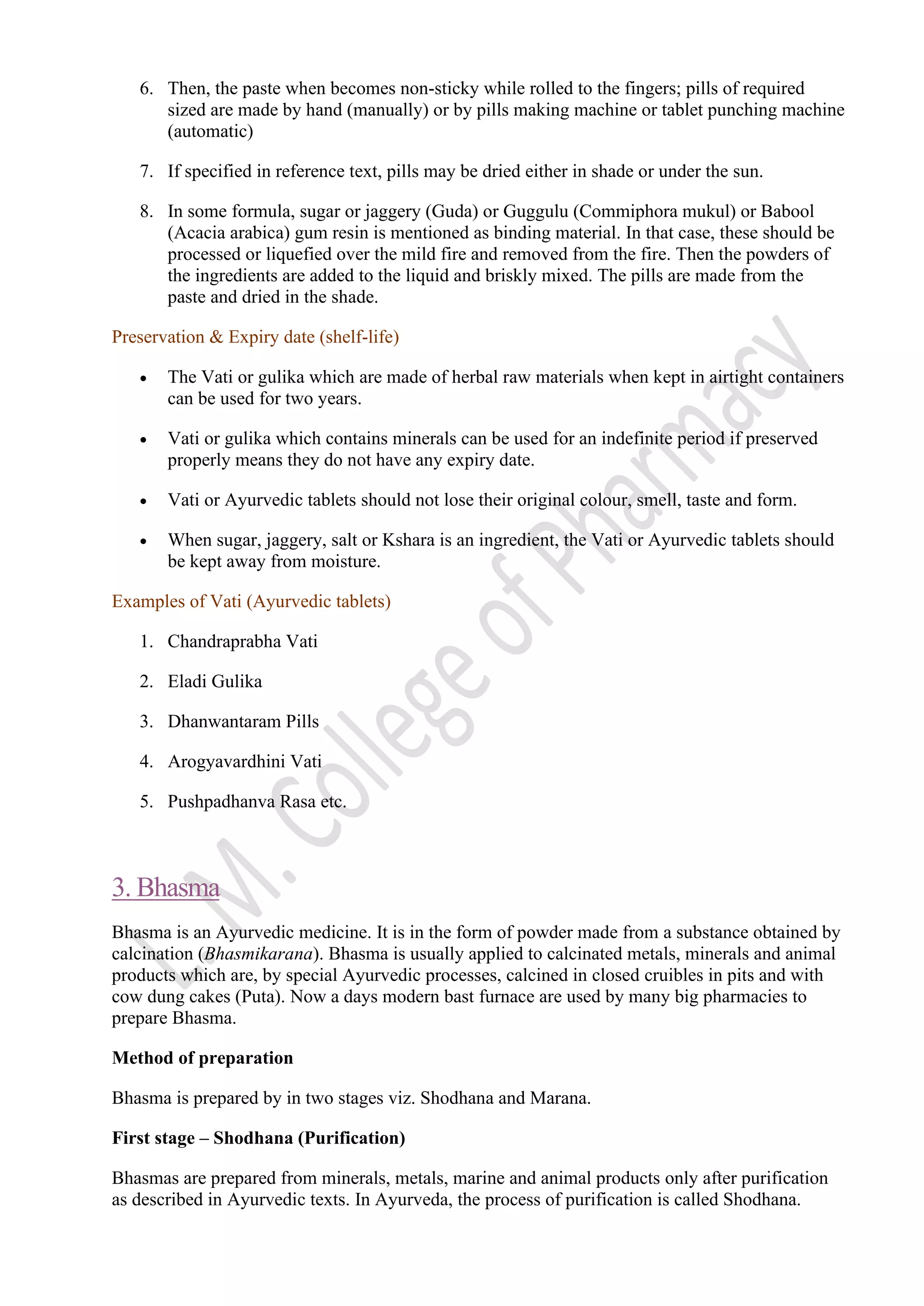 Chapter 7 study material for DPh students- Ayurvedic dosage forms.pdf