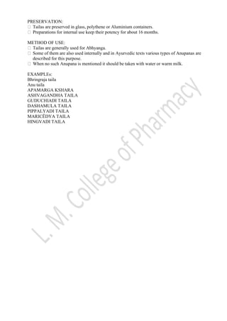 Chapter 7 study material for DPh students- Ayurvedic dosage forms.pdf