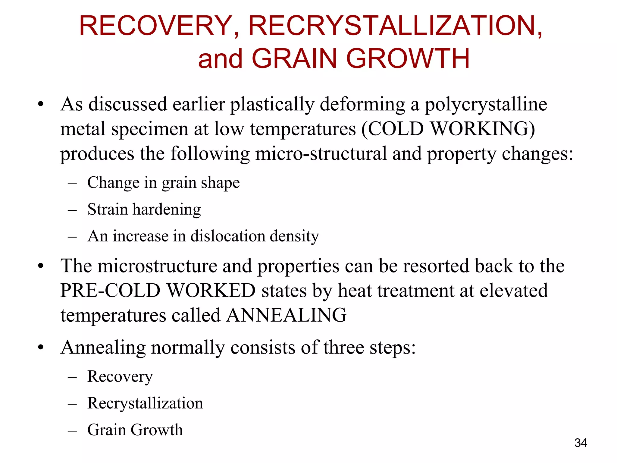 Metallurgy (Dislocations) | PPT