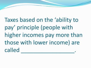 Chapter 7 tax review | PPT