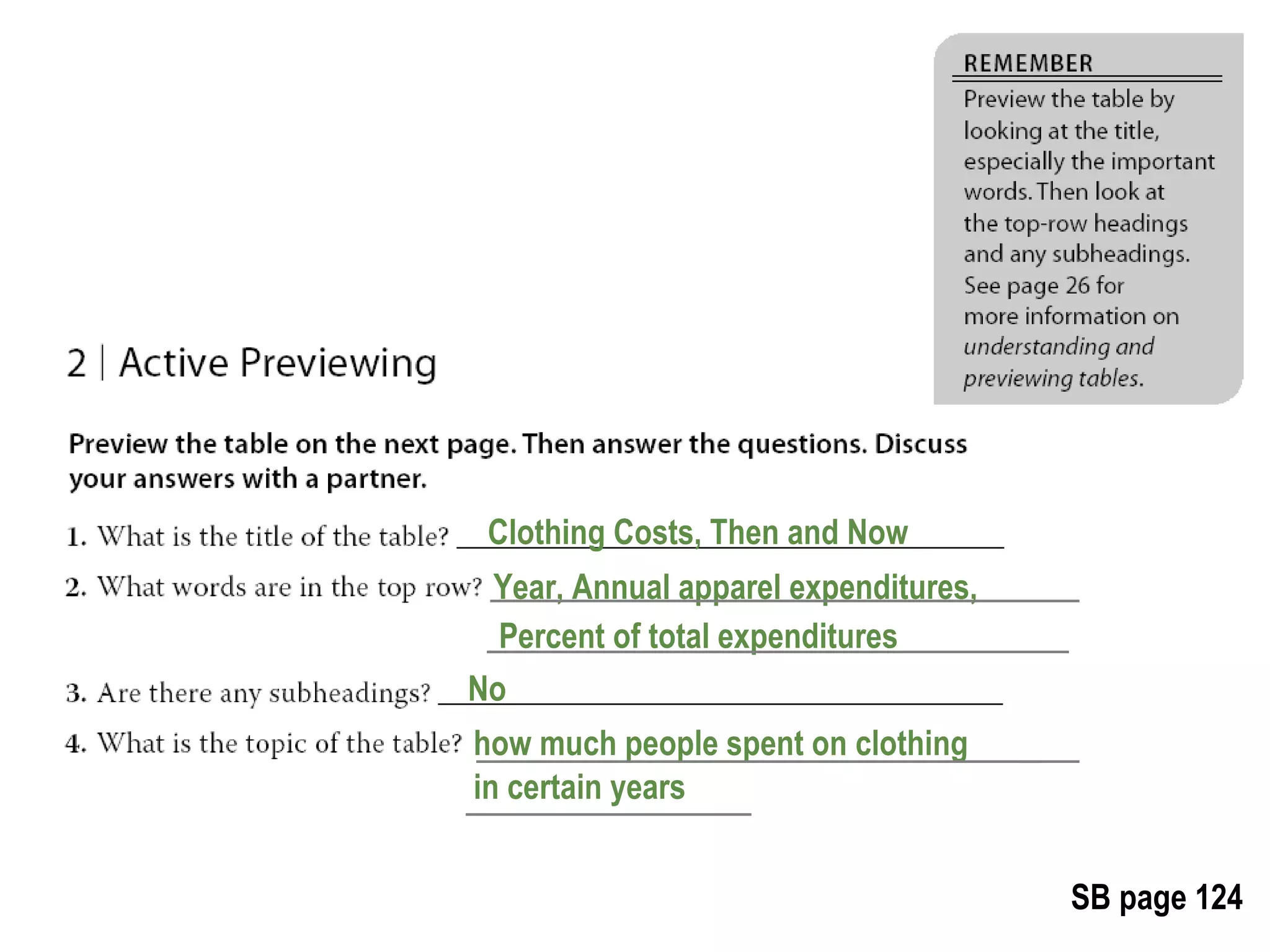 Reading Comprehension 1 (Well Read) Chapter 7 | PPT