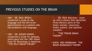 Chapter 7 the brain | PPTX