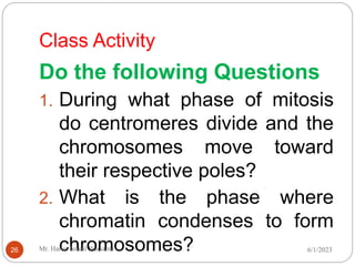 Chapter 7 The cell cycle.ppt