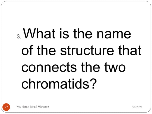 Chapter 7 The cell cycle.ppt