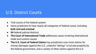 Chapter 7: The Courts | PPT