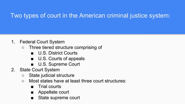 Chapter 7: The Courts | PPT