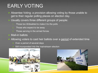 Chapter 7 the electoral process | PPT