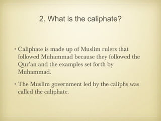 Chapter 7~the prophet muhammad | PPT | Islam | Religion & Spirituality