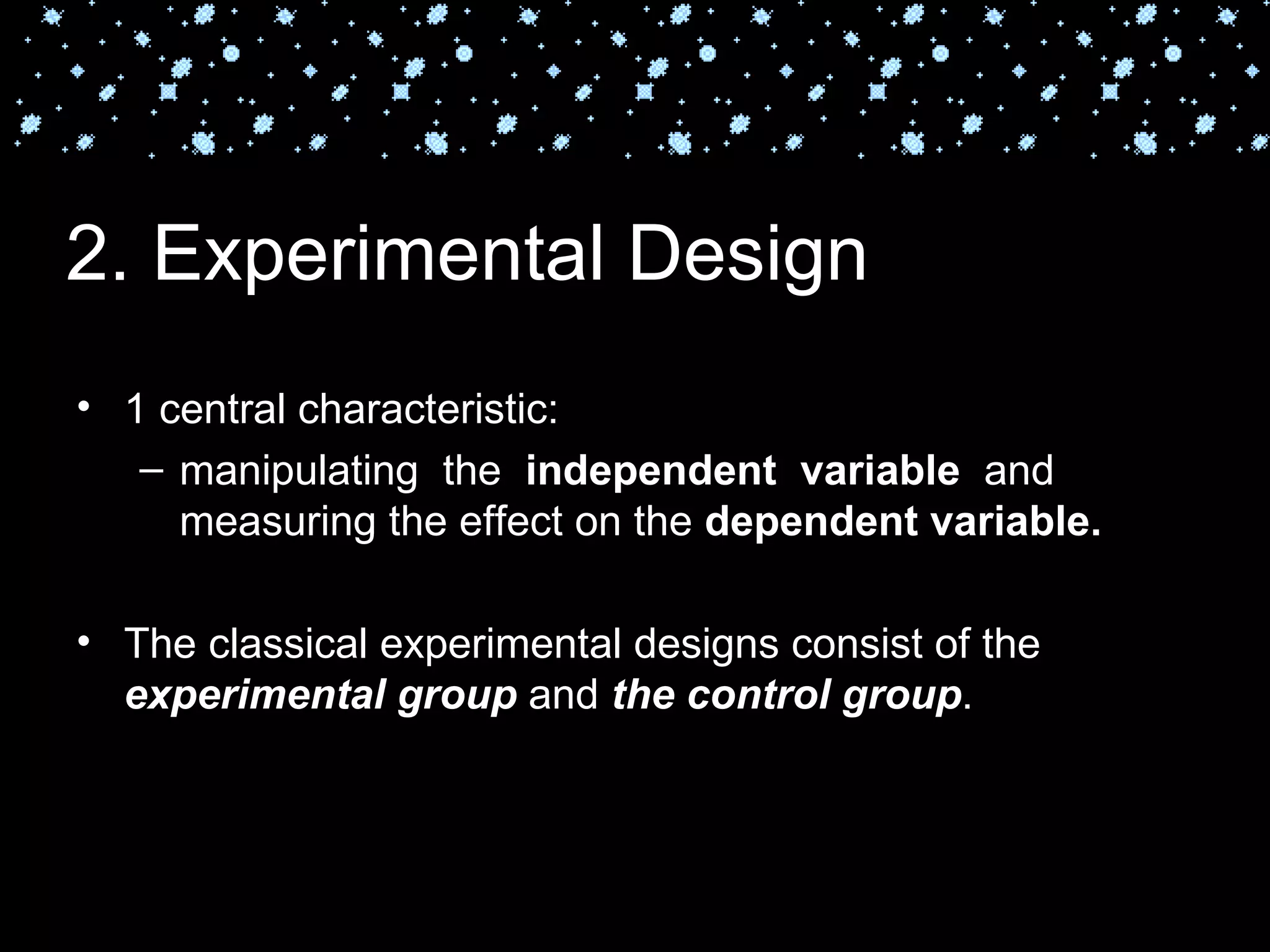 Chapter 7-THE RESEARCH DESIGN | PPT
