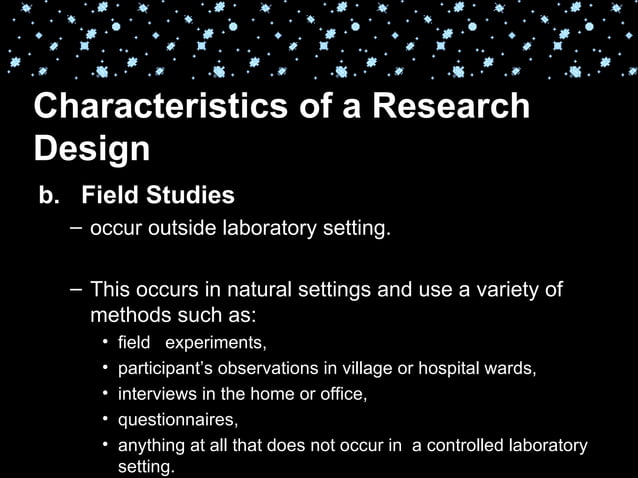 Chapter 7-THE RESEARCH DESIGN | PPT