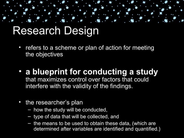Chapter 7-THE RESEARCH DESIGN | PPT