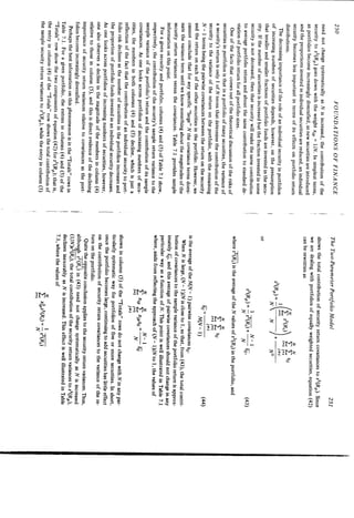 foundations of finance by fama 1976 Chapter 7 the two parameter ...