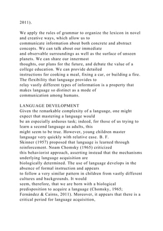 Chapter 7Thinking and IntelligenceFigure 7.1 Thinking .docx