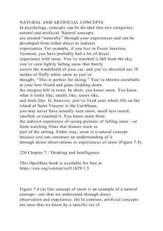 Chapter 7Thinking and IntelligenceFigure 7.1 Thinking .docx