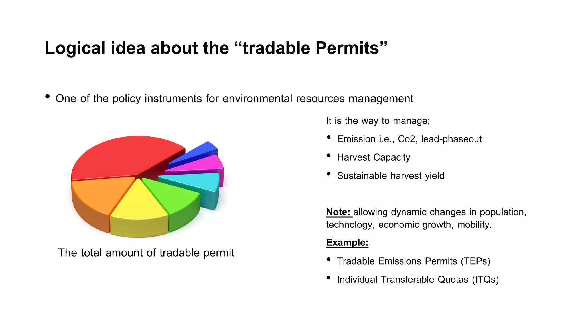 Chapter 7 tradable permits | PDF