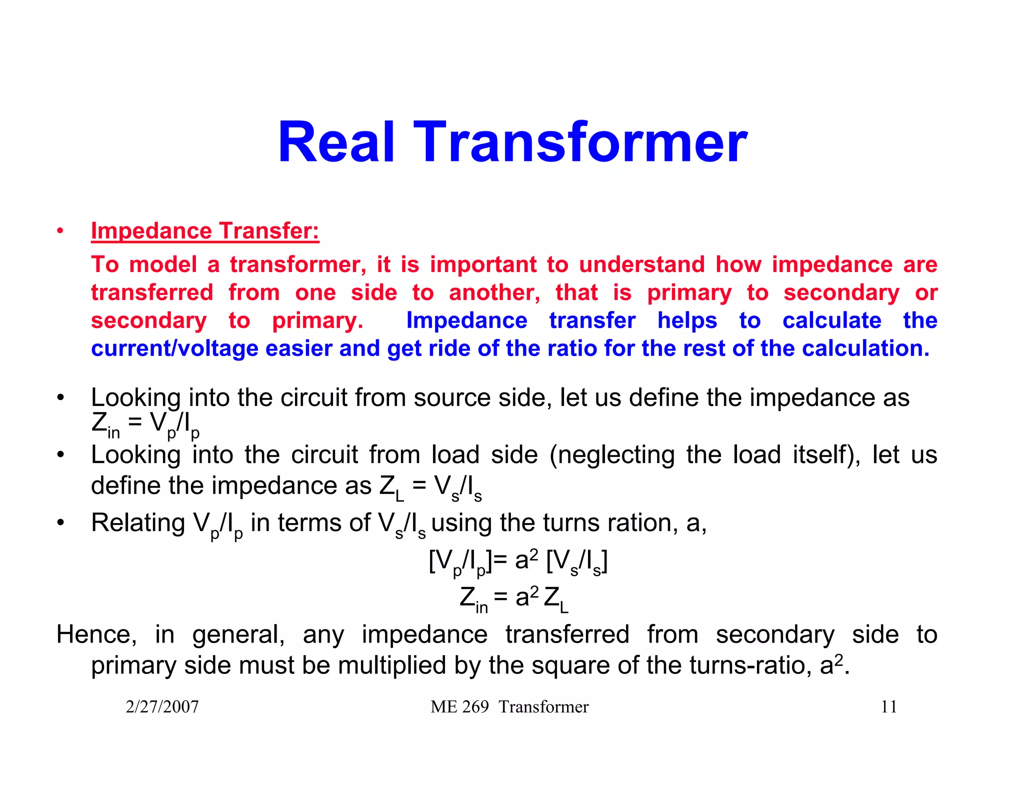 Chapter 7 transformers | PDF