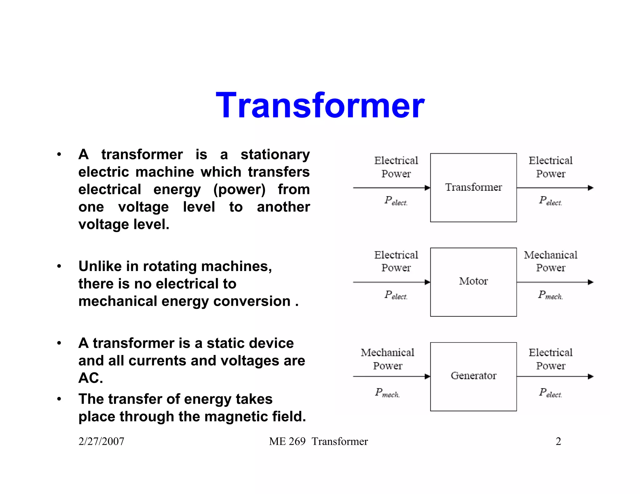 Chapter 7 transformers | PDF