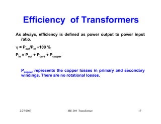 Chapter 7 transformers | PDF