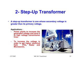 Chapter 7 transformers | PDF