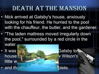 The Great Gatsby Chapter 8 | PPT