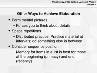 Pscyhology 101: Chapter8 | PPT