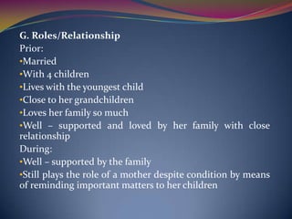 Sample Gordon's Functional Health Pattern: Intestinal Obstruction ...