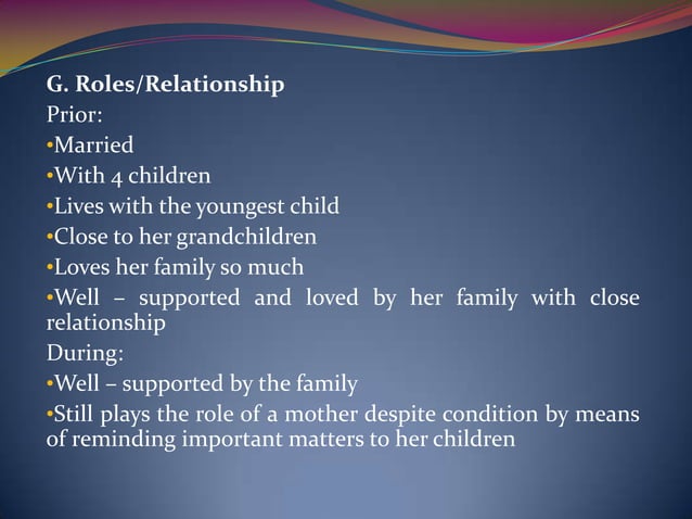 Sample Gordon's Functional Health Pattern: Intestinal Obstruction ...