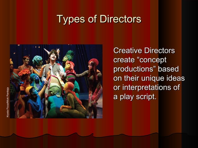 Chapter 8: The Art of Directing | PPT | Theater Venues | Attractions