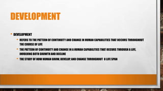 Chapter 8 Human Development Psy | PPTX