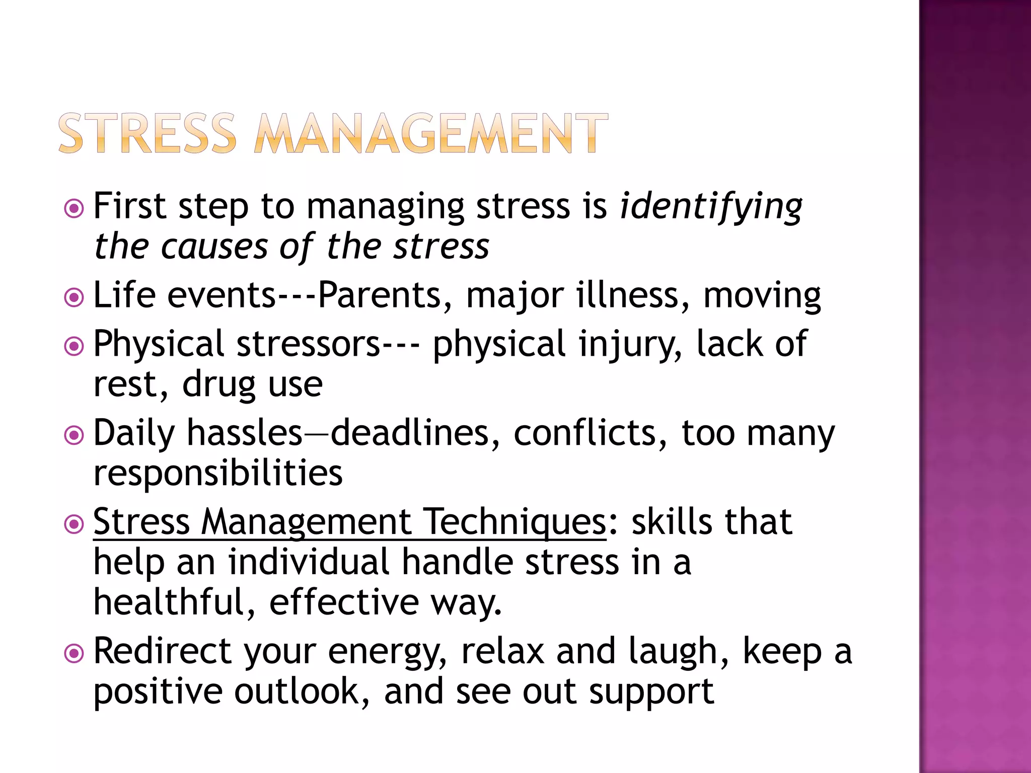 Stress and Anxiety | PPTX