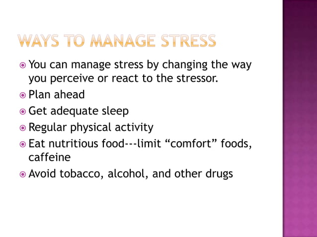 Stress and Anxiety | PPTX