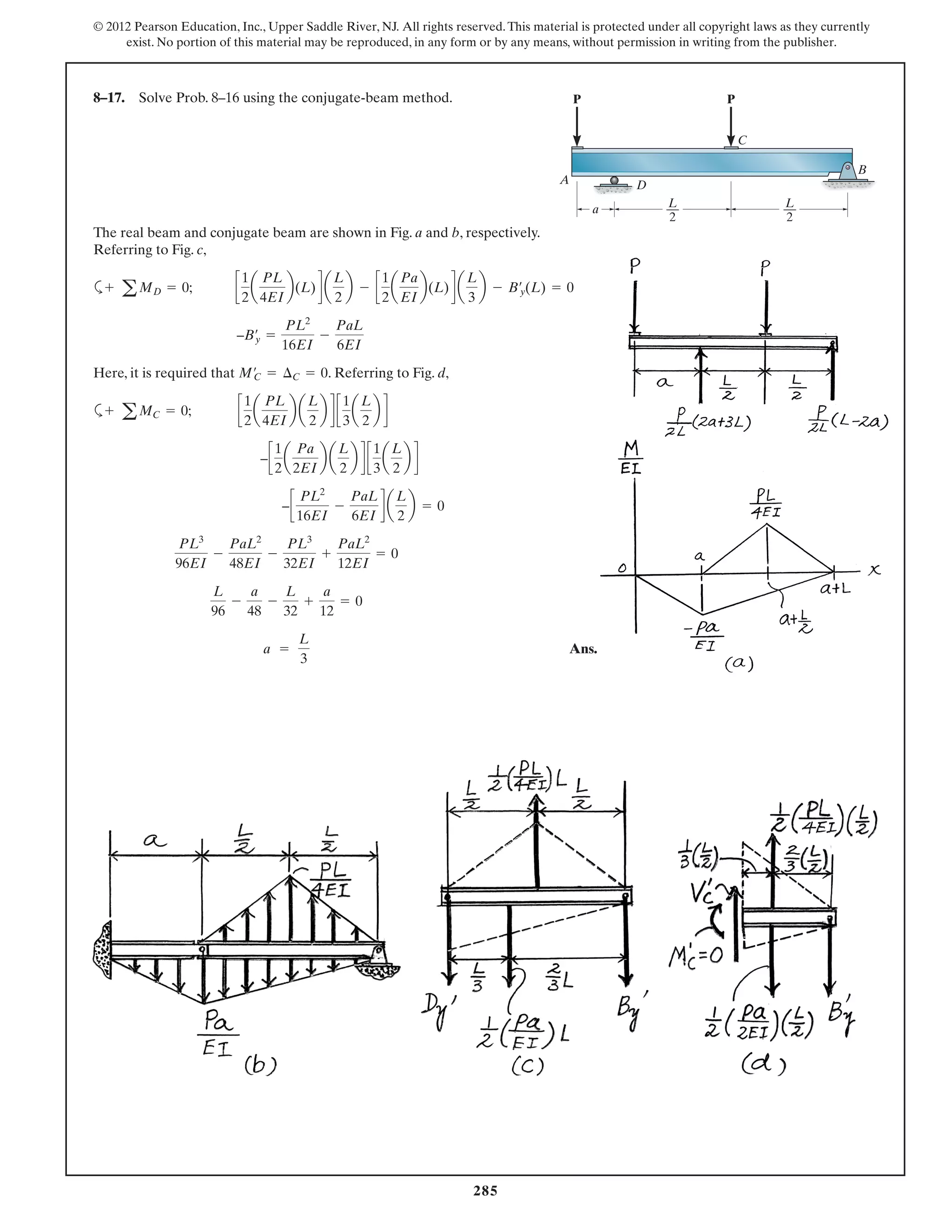 structural analysis CE engg. solved ex. | PDF