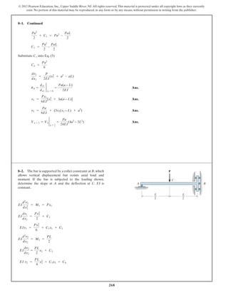 structural analysis CE engg. solved ex. | PDF