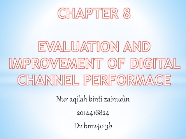 Chapter 8 DIGITAL MARKETING | PPTX | Web Development | Internet
